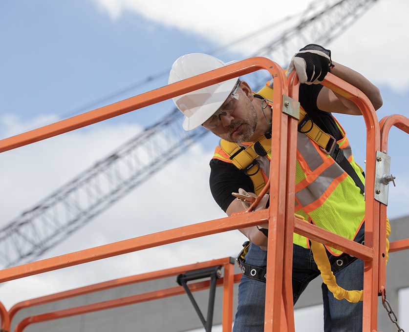 Mobile Elevating Work Platform Occupant